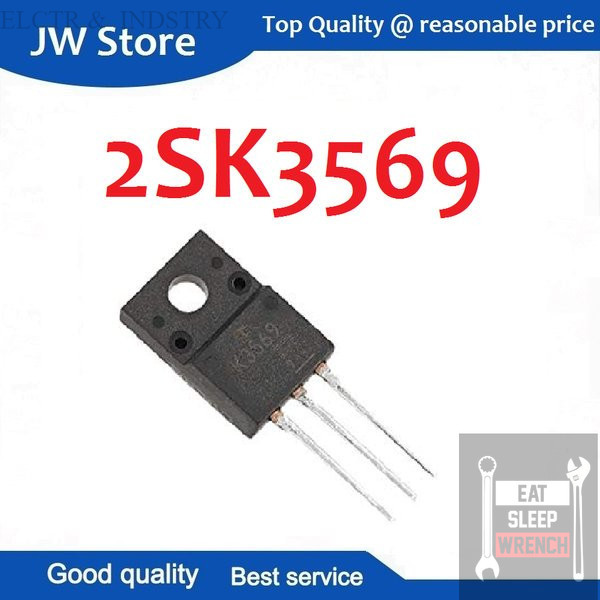 Jual K3569 2SK3569 600V 10A 45W MOSFET N Channel MOSFET IC Transistor ...