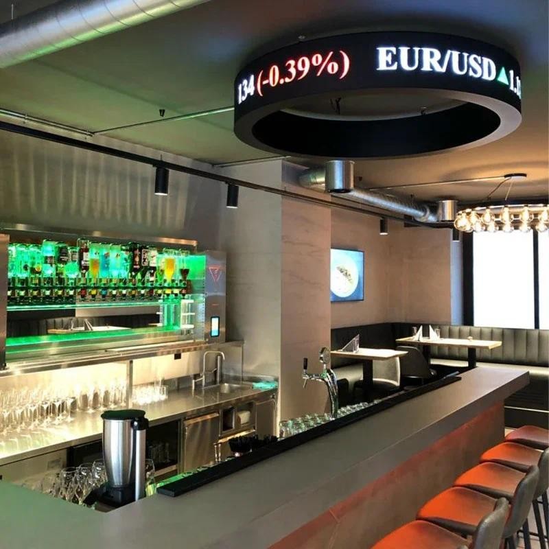 Jual Premium Quality APP Control Circular LED subtitle machine Arc ...