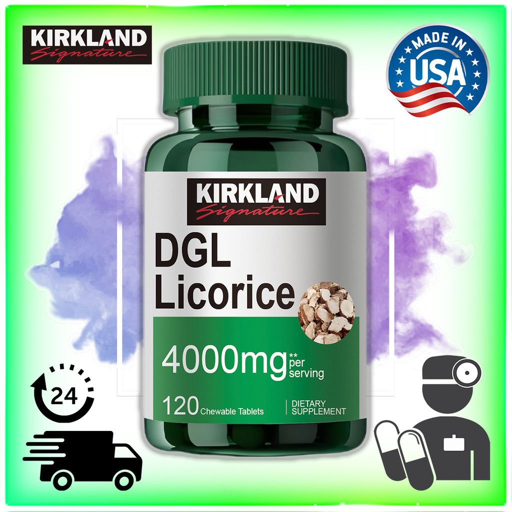 Jual DGL Licorice Chewable Tablets Antitussive, expectorant ...