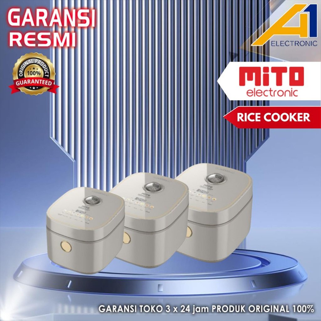 Jual Rice Cooker MITO R12 / R15 / R18 Digital Low Sugar Digirice Series 8 | Shopee Indonesia