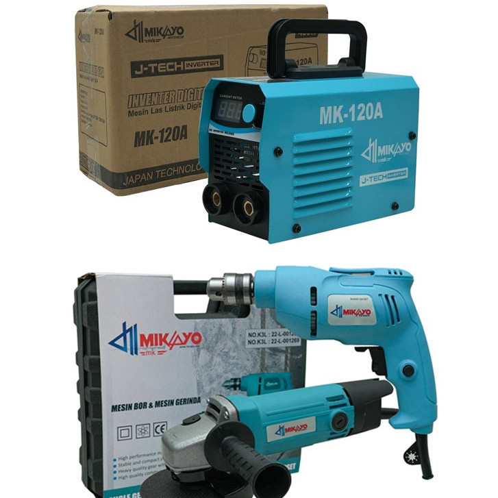 Jual Paket Hemat Mesin Las 450 watt LAKONI Basic + Gerinda MONAKE MO954 ...