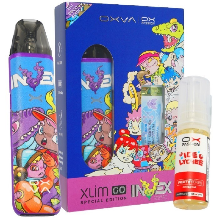 Jual Pod Oxva Xlim Go Invex Coco & Didi Pods Vape Kit Free Liquid ...
