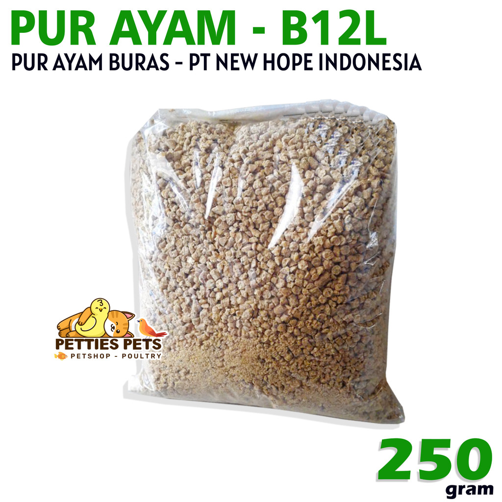 Jual PTS Pur pakan ternak B12L Pur Pakan Ayam Buras Grower new hope ...