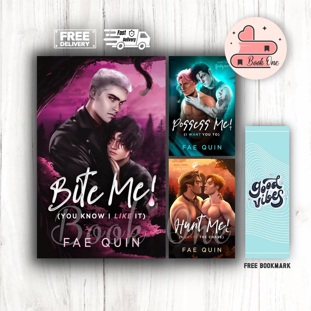 Jual Buku Bahasa Inggris Hunt Me! | Possess Me! | Bite Me! (Fae Quin) | Shopee Indonesia