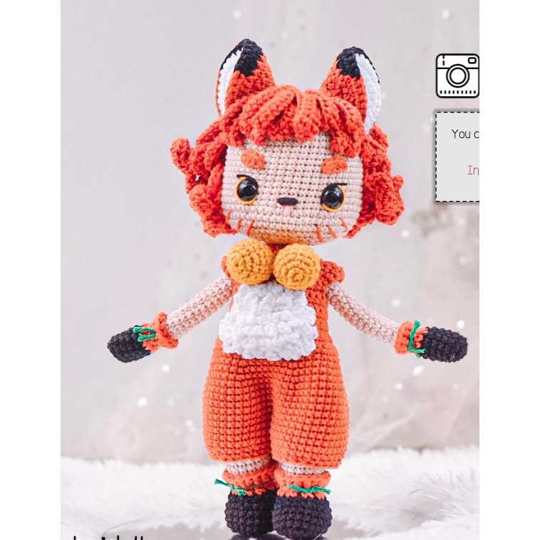 Jual Little Fox - PDF Pattern / Pola Rajut Bukan Boneka | Shopee Indonesia