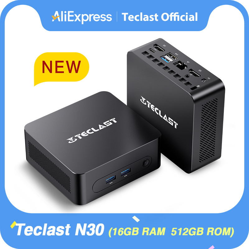 Jual Teclast N30 Mini PC Intel Twin Lake-N150 Windows 11 Pro Mini PC ...