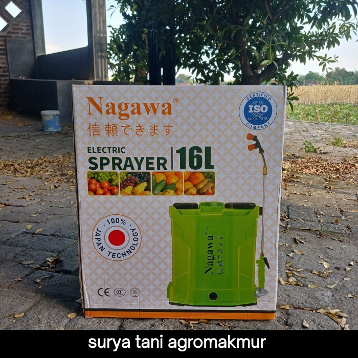 Jual TANGKI SPRAYER ELEKTRIK NAGAWA / YOKOHAMA 16 LITER | Shopee Indonesia