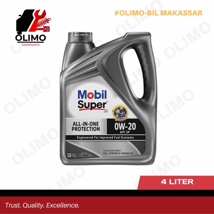 Jual Oli Mesin Mobil Super All in One Protection 0W-20 (4L) | Shopee Indonesia