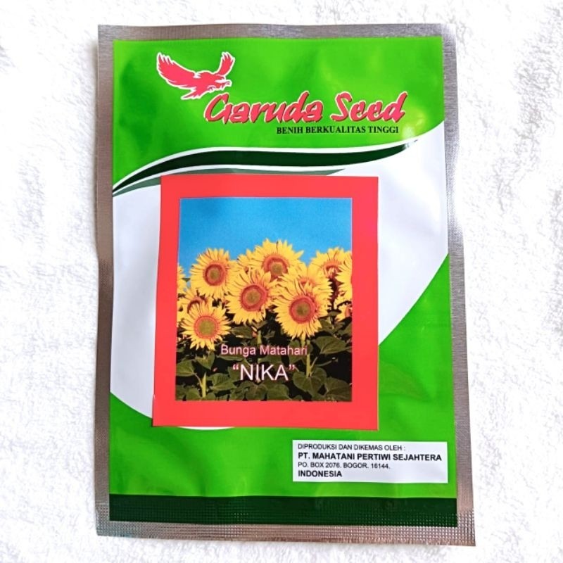 Jual Benih Bunga Matahari Nika 5gram Biji Bibit Garuda Seed | Shopee ...