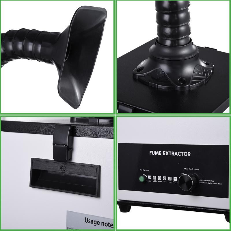 Jual Solder Fume Extractor 110v Efficient Filtration Air Purifier ...