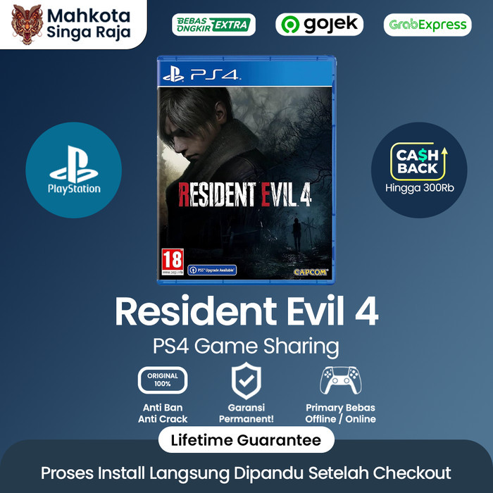 Jual Resident Evil 4 Remake PS4 - PlayStation4 Game Sharing | Shopee Indonesia