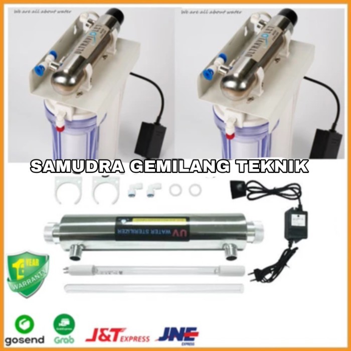 Jual Lampu UV 2 GPM ULTRAVIOLET Water Sterilizer Untuk Reverses Osmosis | Shopee Indonesia