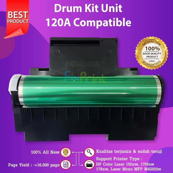 Jual FixPrint Imaging Drum Unit Toner W1120A 120A Printer HP 150a 150nw 178nw 179nw | Shopee ...