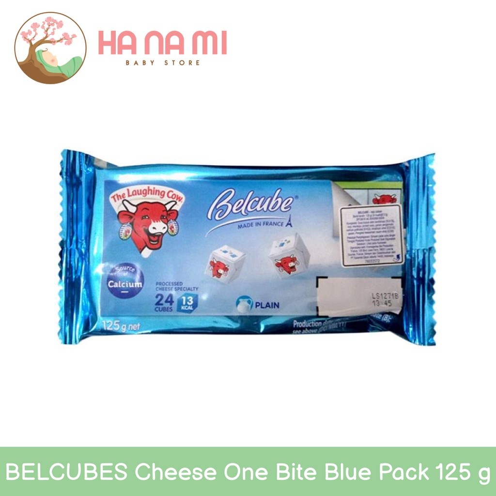 Jual BELCUBE Cheese One Bite Blue Pack - Keju MPASI Bayi | Shopee Indonesia