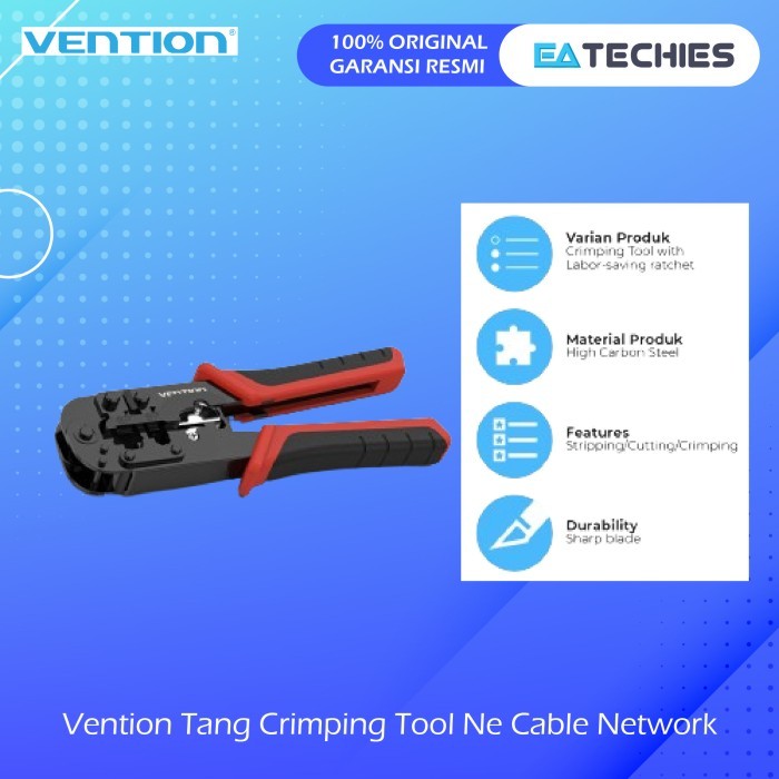 Jual Vention Tang Crimping Tool LAN Network Kabel Krimping 8P 6P 4P ...