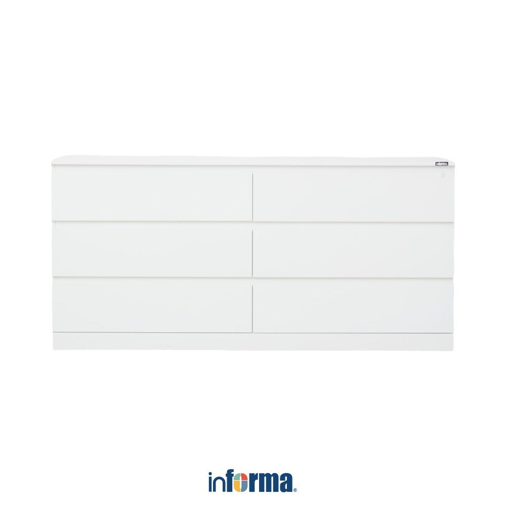 Jual Informa Dean Laci Penyimpanan 3 Tingkat Double - Putih Laci ...