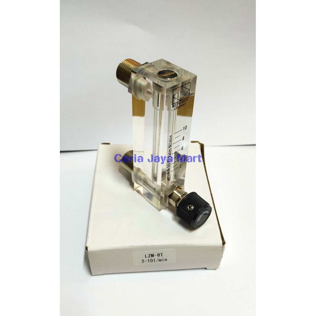 Jual Flowmeter Rotameter Udara / Gas ( Air) 2 - 10 L/Min / Rotameter ...