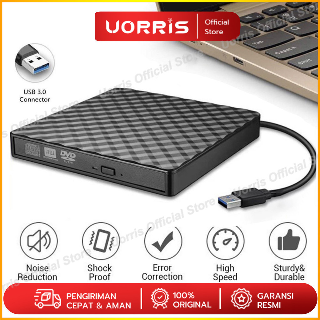 Jual DVD RW External usb 3.0 Type C Mtech External DVD Drive Slim ...