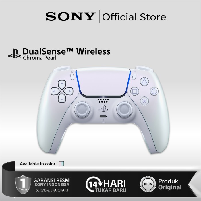 Jual Sony DualSense PS5 Dual-Sense Chroma Pearl CFI-ZCT1G12 Stick PS 5 | Shopee Indonesia