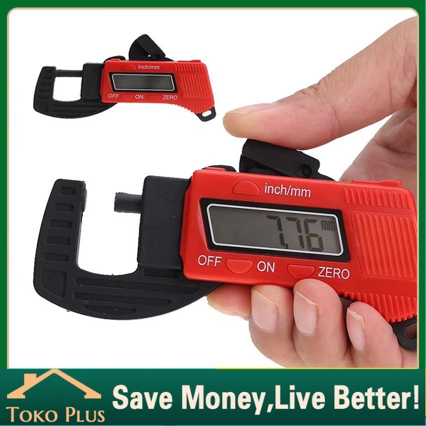 Jual Alat Pengukur Ketebalan Thickness Gauge Digital Ukur Logam Plastik ...