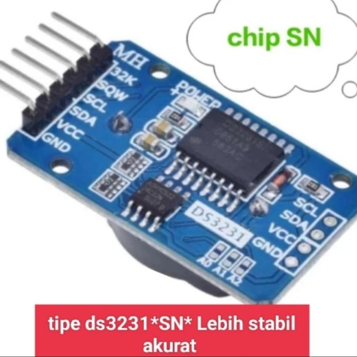 Jual RTC DS3231SN NO BATRE CR2032 uno Raspberry pi DS3231 SN -ZK | Shopee Indonesia