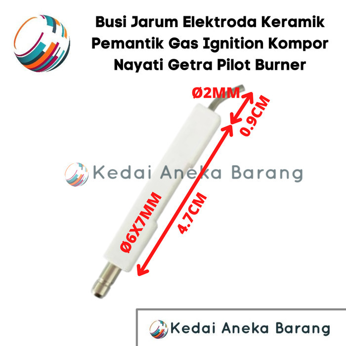 Jual IM99 Busi Jarum Pemantik Elektroda Keramik Kompor Gas LPG ODS ...