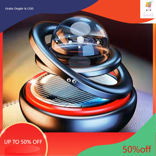 Jual Parfum mobil motif bola kristal bertenaga surya Parfum mobil mewah ...