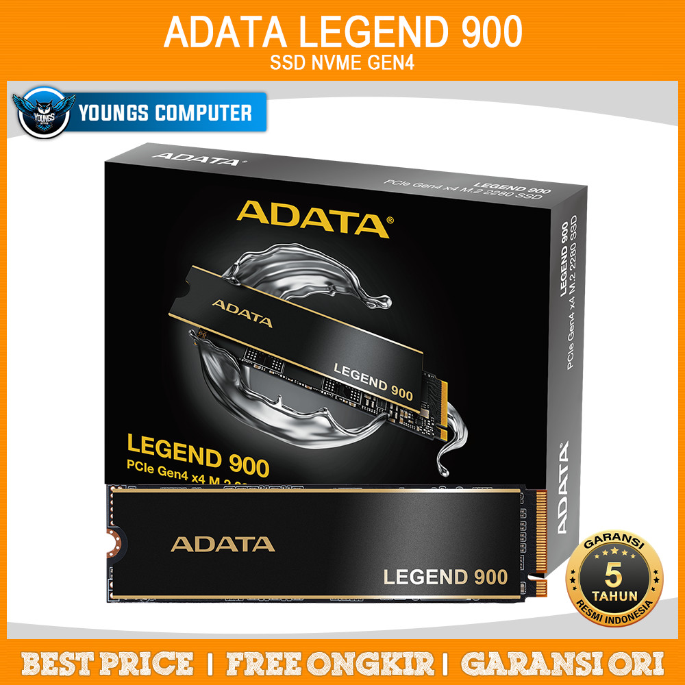 Jual SSD ADATA LEGEND 900 512GB 1TB 2TB NVME Gen4 | Shopee Indonesia