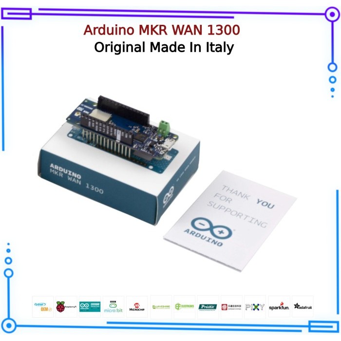 Jual JS99 Arduino MKR WAN 1300 ABX00017 LoRa connectivity Original Made ...