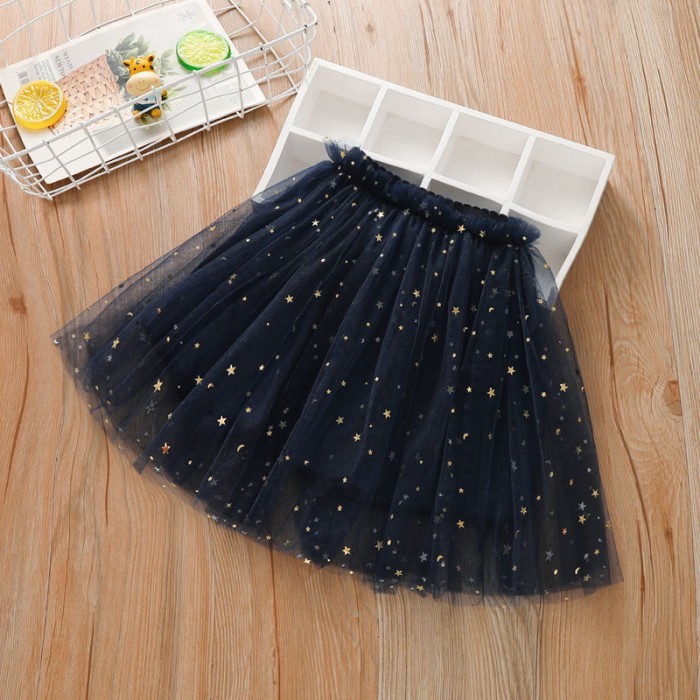 Jual Rok tutu anak perempuan motif bintang korean fashion lucu import ...