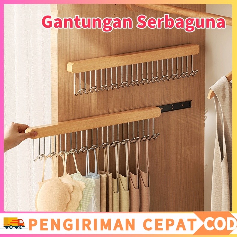Jual 【COD】8 kait/12 kait Gantungan Serbaguna /Teleskopik Gantungan ...