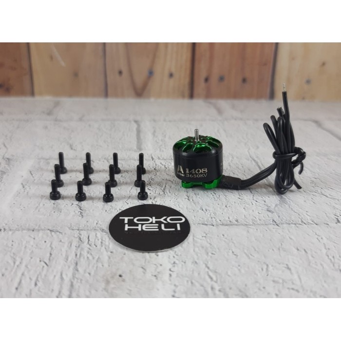 Jual Flashhobby Arthur A1408 1408 3650KV 2-4S Brushless Motor 1.5mm ...