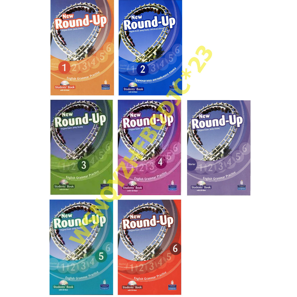 Jual New Round-Up Student Book Starter 1 2 3 4 5 6 / Full Warna ...