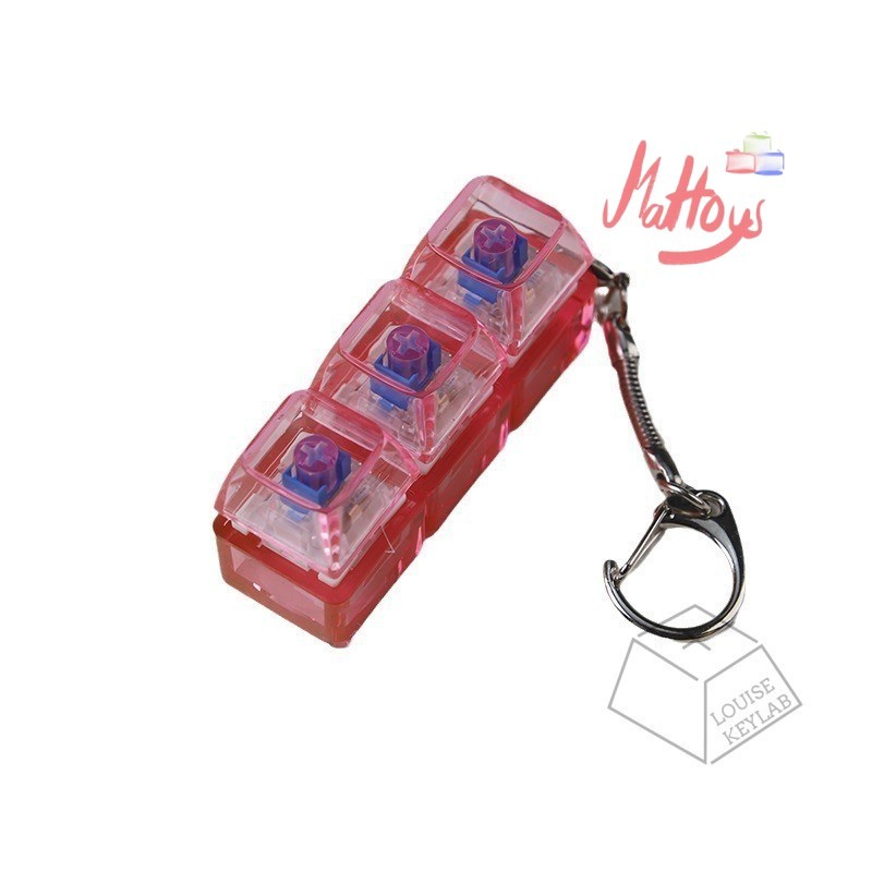 Jual Gantungan Kunci Key chain LED RGB Fidget Toy ASMR Dopamin ...