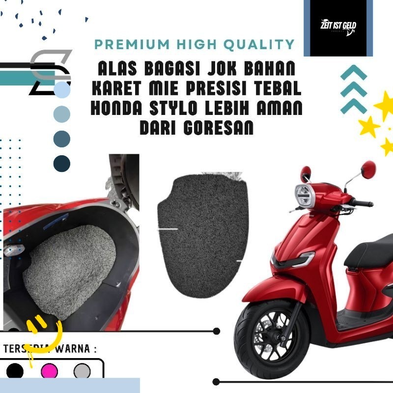 Jual Alas Jok Bagasi Honda Stylo 160 Bahan Karpet Mie | Shopee Indonesia
