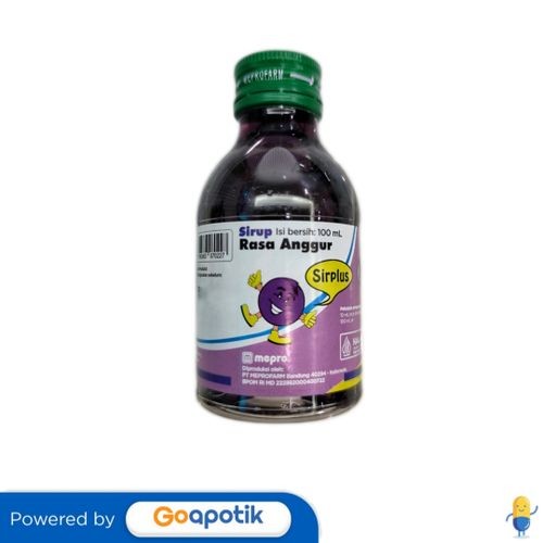 Jual Sirplus Rasa Anggur Sirup 100 Ml | Shopee Indonesia
