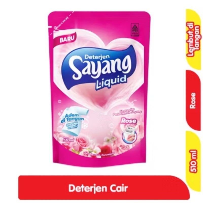 Jual HIRO - SAYANG Detergent Cair 550ml Pouch - Sayang Liquid 550ml ...