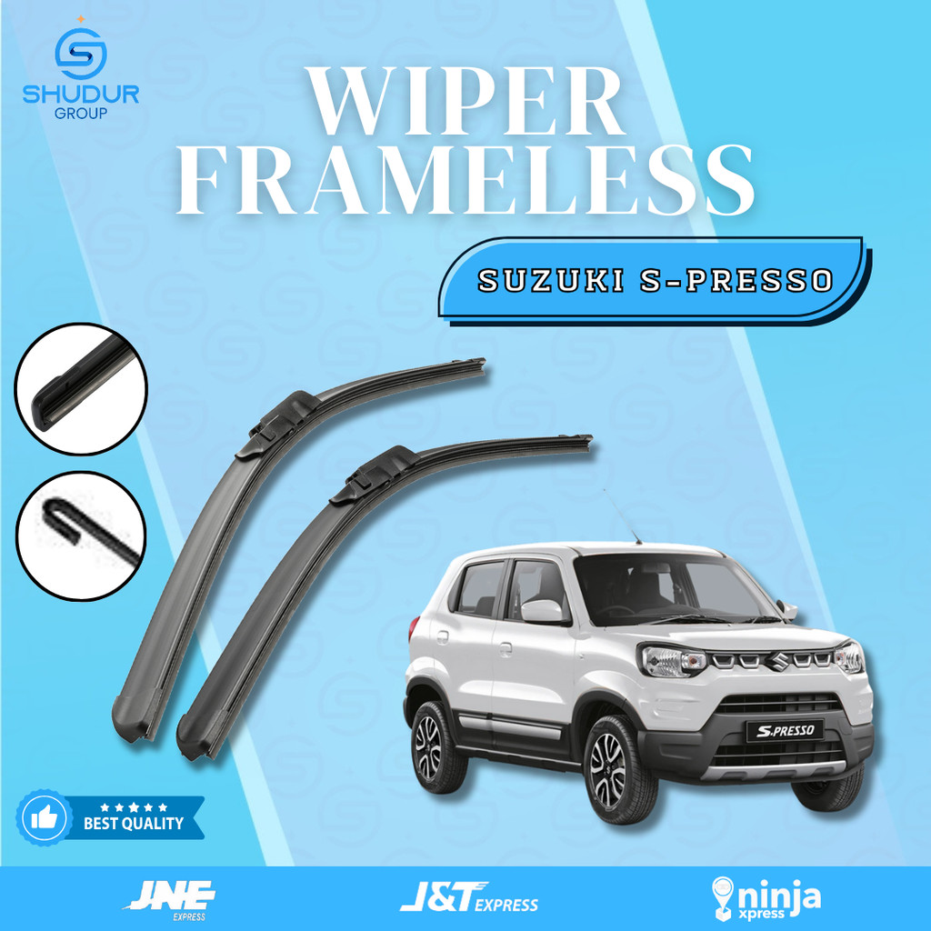 Jual 1 SET Wiper Mobil Suzuki S-Presso Spresso Model Soft Frameless ...