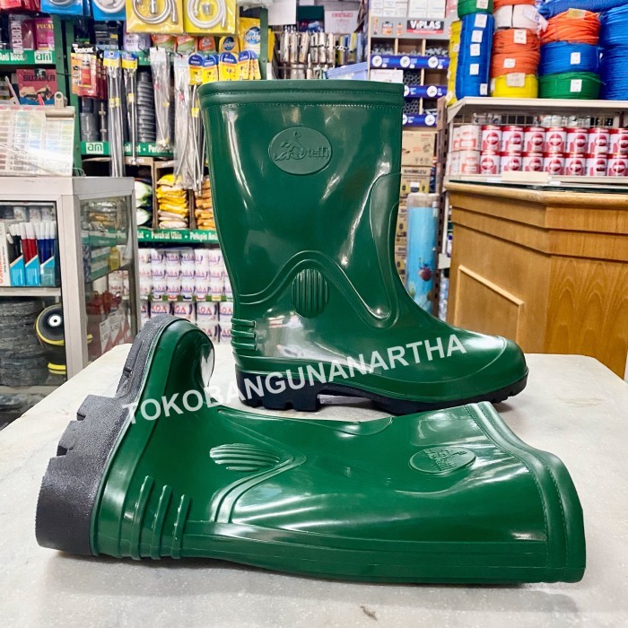 Jual Steffi Sepatu Proyek Pendek / Sepatu Karet Boot Steffi / Safety ...