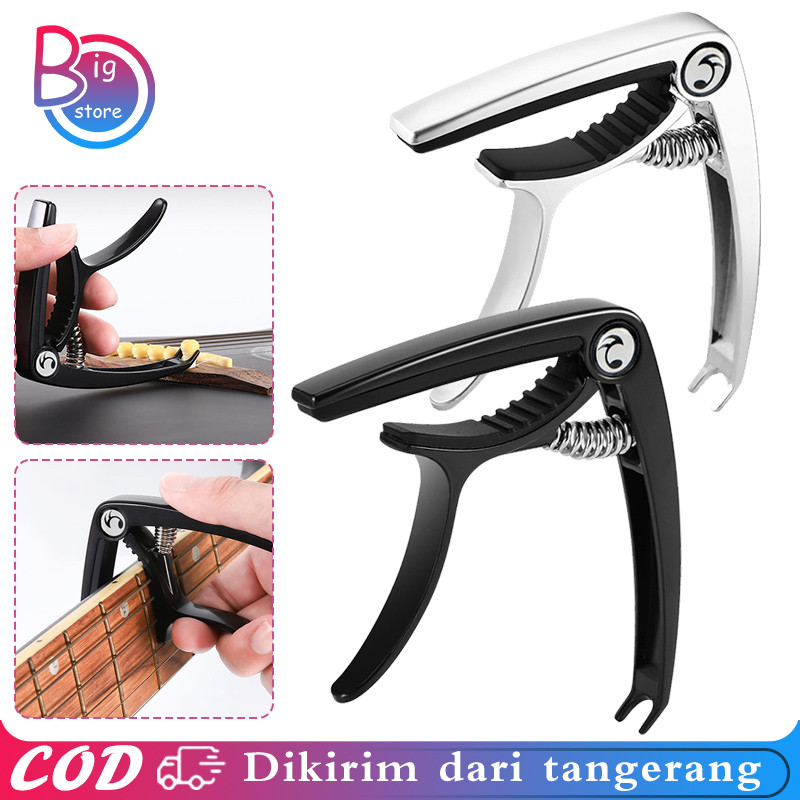 Jual Capo Gitar Listrik Akustik Penjepit Gitar Aksesoris Gitar Akustik ...