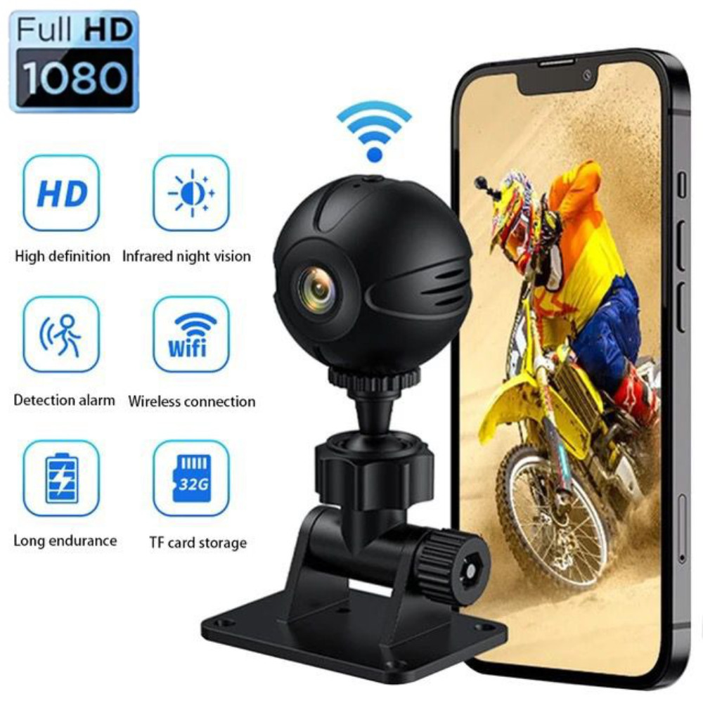 Jual New X3 1080P HD Mini Camera Wifi IP Wireless Night Vision Motion ...
