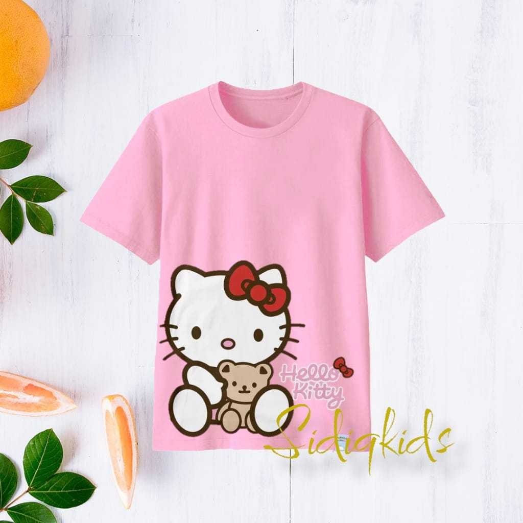 Jual Baju Anak karakter hello kitty bahan premium katun kombed 30s ...