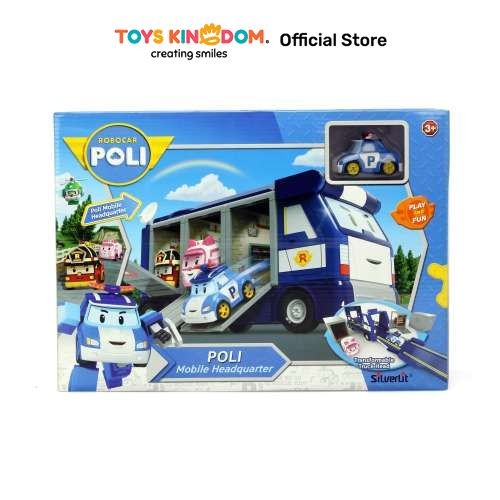 Jual Toys Kingdom Robocar Poli Playset Poli Mobile Hq Toys Kids Toy ...