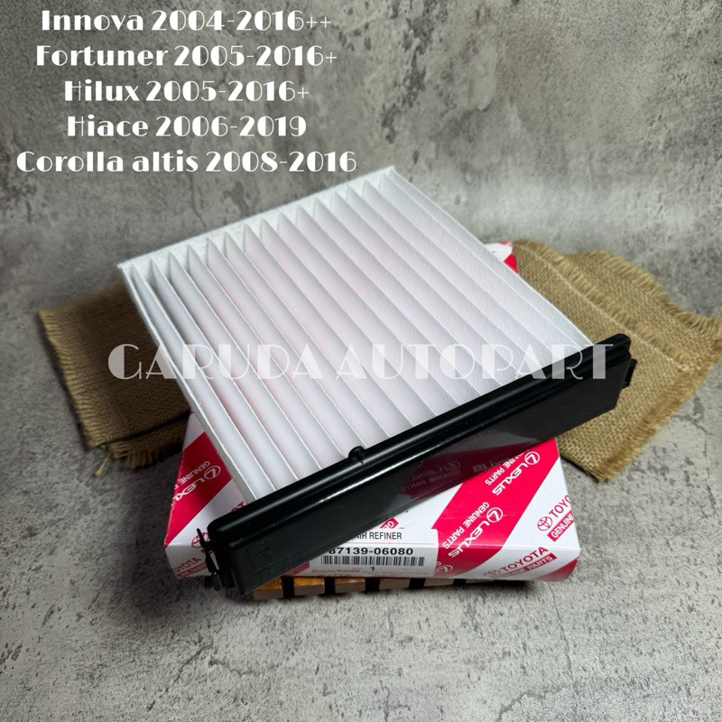 Jual Paket filter ac komplit + tutup filter ac Toyota Innova Fortuner ...