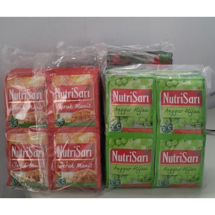 Jual Nutrisari Varian Rasa Rencengan | Shopee Indonesia
