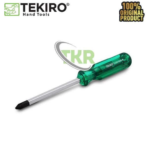 Jual Obeng Ketok (Go-Thru) Tembus Hijau (+) PH2 X 200 MM Tekiro ...