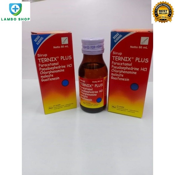 Jual Ternix Plus 60ml Syrup (Merah) | Shopee Indonesia
