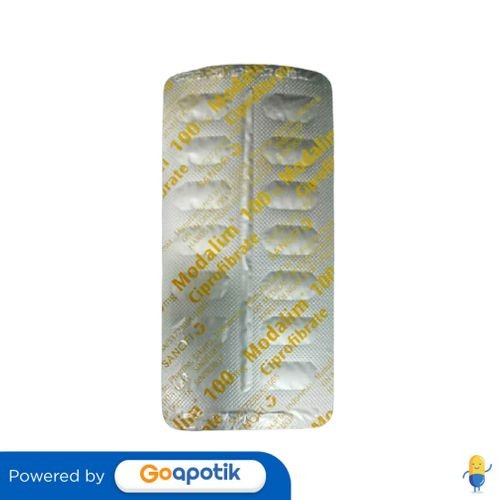 Jual Modalim 100 Mg Strip 14 Tablet | Shopee Indonesia