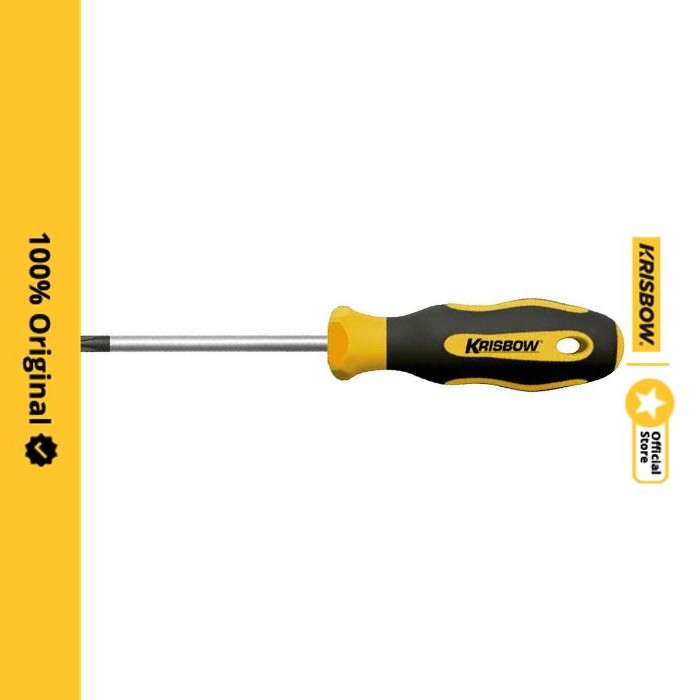 Jual Krisbow Screwdriver Obeng Plus 5X100 mm Lpsp5 | Shopee Indonesia