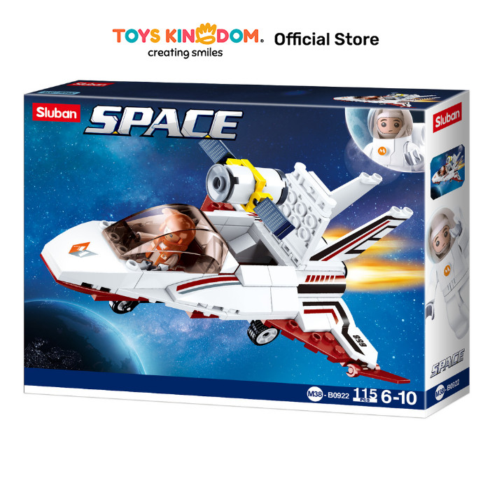 Jual Toys Kingdom Sluban Set 115 Pcs Space Interplanetary Vehicle Kids Toy Toys Block Bricks Set ...